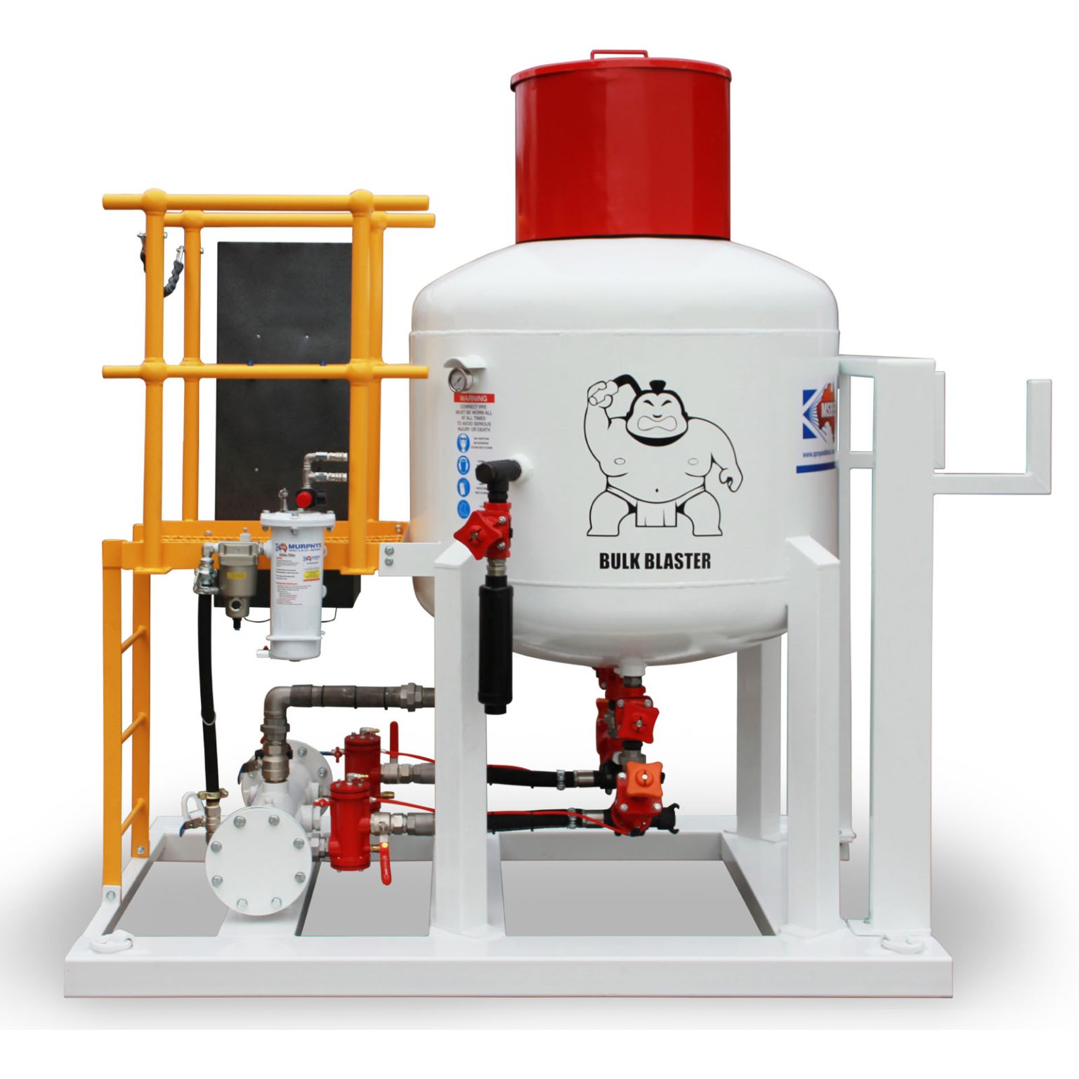 Blast Pots - Murphys Spray & Blast Equipment